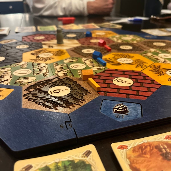 Wood Game Board | Classic | 3-4 or 3-6 Player, Laser Cut, Personalized ...
