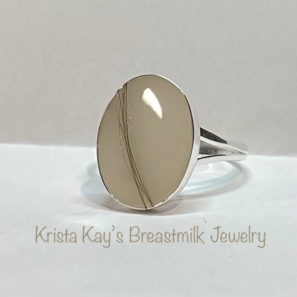 925 Sterling Silver Split Shank Ring: Oval Bezel Cup, Wholesale DIY ...