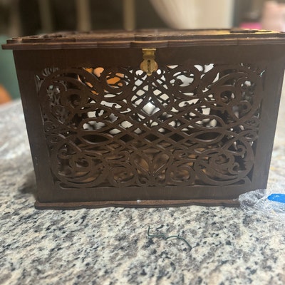 Tangled Sun Wedding Card Box, Rapunzel Quinceanera Money Box ...