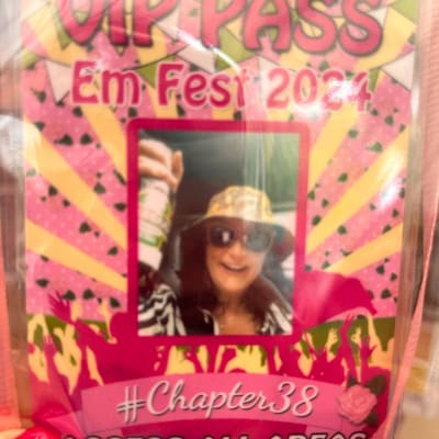 Personalised Christmas Pin Badge, Candy Cane, Button Badge, Work Staff ...