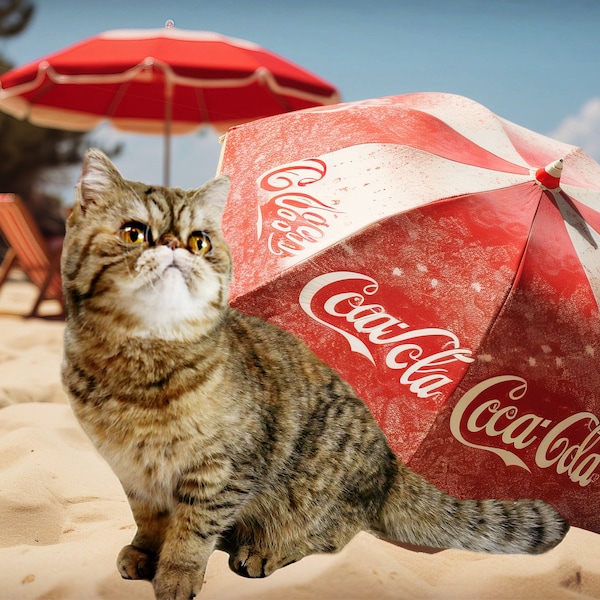 93 Coca Cola Americana Themed CG Digital Backdrops, Retro Coke ...