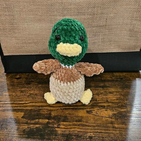 Margo Mallard Duck CROCHET PATTERN, Amigurumi Crochet Pattern, PDF ...