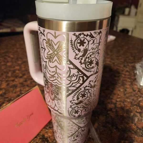 Studded Holographic Skeleton Tumbler/starbucks Skeleton Beverage Mug ...