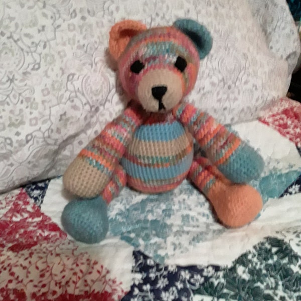 Crochet Teddy PDF Instant Downloadable Pattern - Etsy