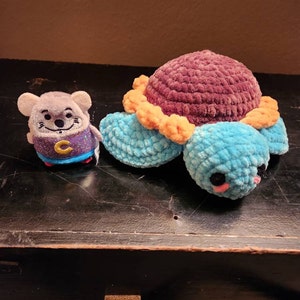 Crochet Pancake Turtle PATTERN, Crochet Turtle Pattern, Crochet Pancake ...