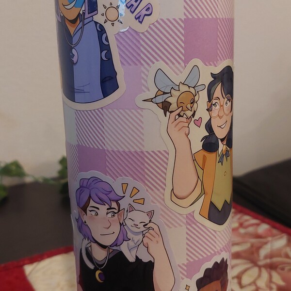 Six the Musical Sticker Pack 6pc - Etsy