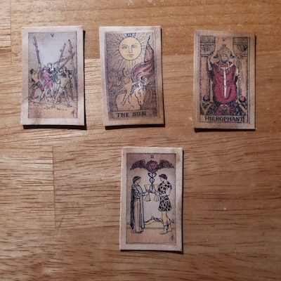 Mystic Mermaid Fortune Teller Cards Party Favor Beach - Etsy