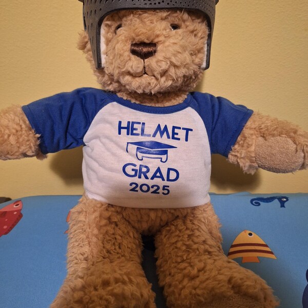 Baby Helmet Cranial Band Bear Graduation Shirt, Doc Band Graduation ...