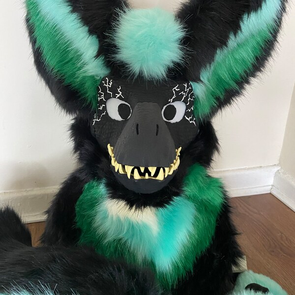 Furry Fursuit Base Wickerbeast Headbase. Crocodile, Dragon and More ...