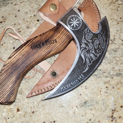 Beautiful Custom Handmade Viking Forged Axe, Collectibles Axe, Hatchet ...