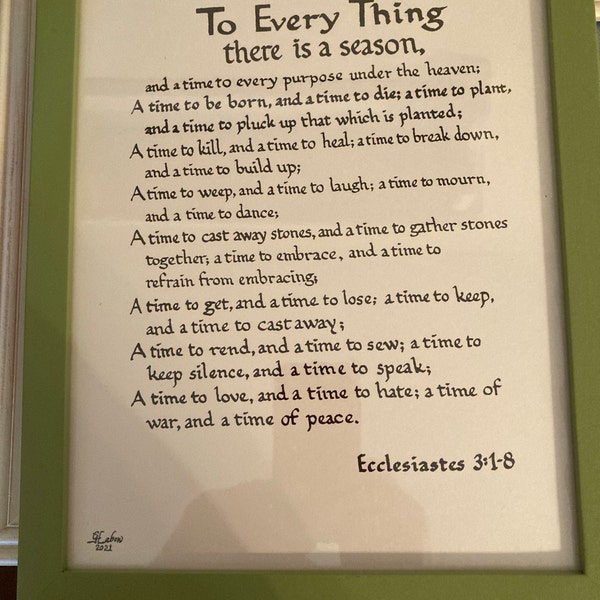 Proverbs 3:5-6 of the Holy Bible (king James Version/kjv), Art Print of ...