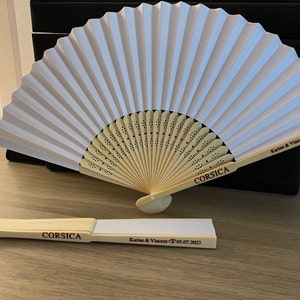 Custom Paper Fans on Handle and Fan Face. Printed Paper Fans - Etsy