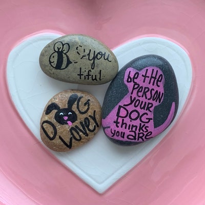 Pocket Hugs Painted Keepsake Rocks Coworker Classroom - Etsy