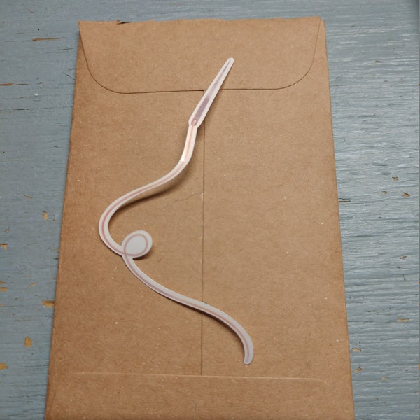 Needle and Thread Sticker Needle Sticker Sewing Craft Vinyl Decal ...