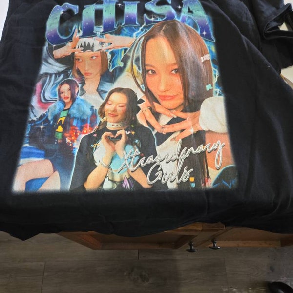 XG Chisa Bootleg 90s Tee - Xg Retro T-shirt - Kpop Merch - Kpop Shirt ...