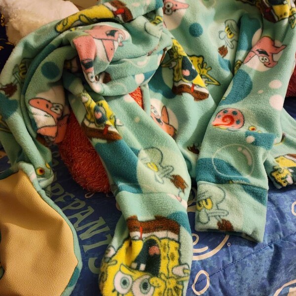 Footed Zipper Sleeper Sleepsuit Coverall Pajama With Feet Zip up CUSTOM ...