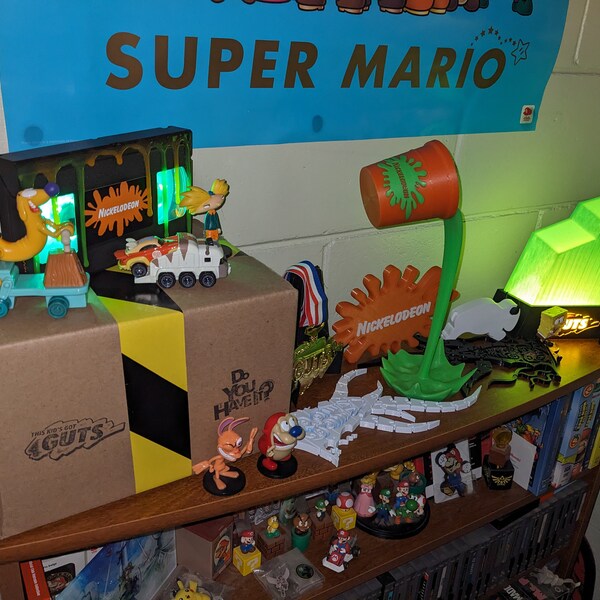 Magic Floating Spilling Nickelodeon Slime Bucket - Etsy