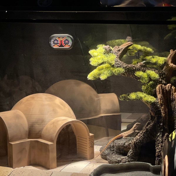 Tatooine Star Wars Style Hut Reptile Hide ( Large Wide Entrance ) for ...