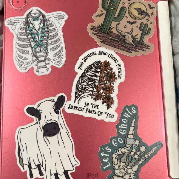 Vampire Fangs Sticker, Bite Me Cowboy, Red Lips, Western Jewelry, Y ...