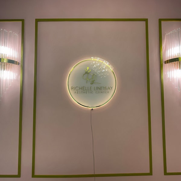 3D Acrylic Channel Letters, LED Custom Business Sign , Front Lit ...