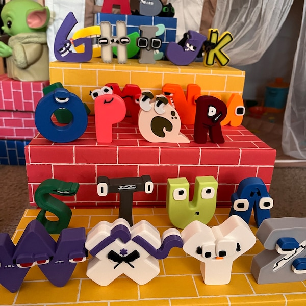 Full Set A-Z of UPPERCASE Alphabet Letters - Etsy