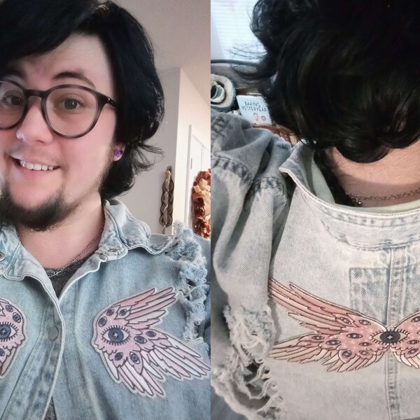 Angel Wing S/2 Patches Jackets - Biblically Accurate Angel - Seraphim ...