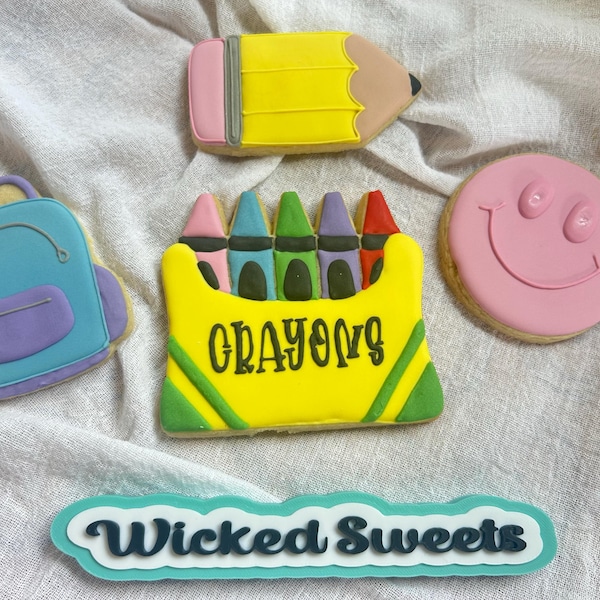 STL Chunky Hand Lettered Number Set | Sugar Cookies | Cookie Cutter STL ...
