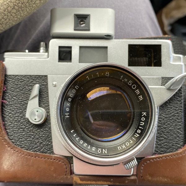 Konica IIA Vintage Rangefinder Film Camera, Overhauled, Ready to Shoot ...