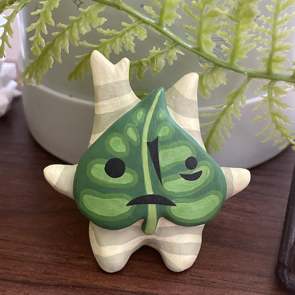 Blupee Clay Figure - Handmade Cozy Desk Buddy - Inspired by Zelda ...