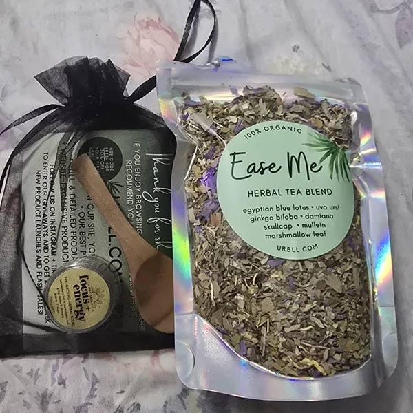 Ease Tea • Soothing Herbal Tea • All-natural Ingredients • Zero ...