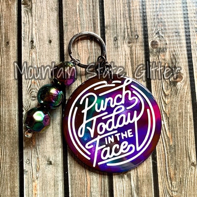 Funny Motivational Quote SVG Punch Today in the Face SVG Files Boss Svg ...