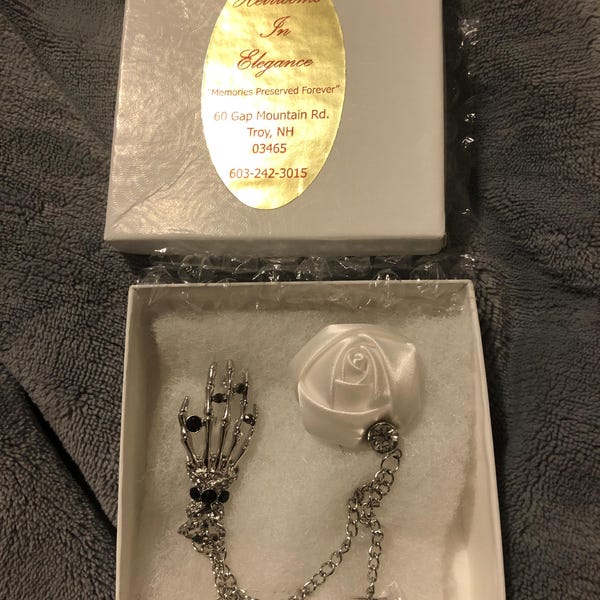 Gold Goth Sword With Triple Chain Satin Rose All Colors Available ...