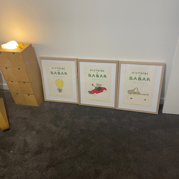 Babar Prend Son Bain • Digital Download of Vintage Babar the Elephant ...