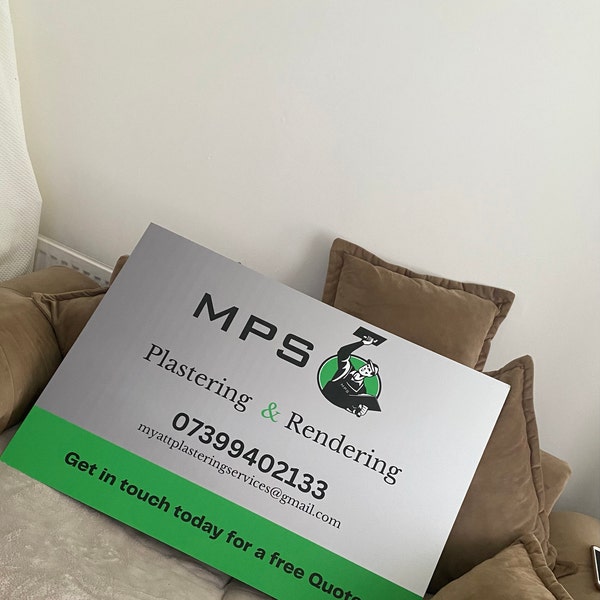 Custom Printed Correx Signs, Advertising Board, Outdoor Waterproof ...