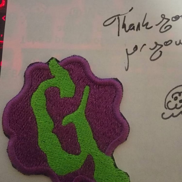 Unofficial Adult Swim Logo Glow in the Dark Iron on Patch 95mm or 65mm ...