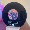 Custom Acrylic Music Plaque, Personalized Song Album Cover Glass Plaque ...