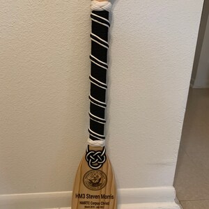 MILITARY PADDLE With Engraved Logo and Personalized Message - Etsy