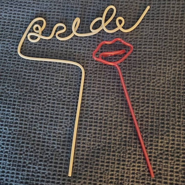 Kiss Lips Straw, Party Straws, Bachelorette Party Decor, Valentine's ...