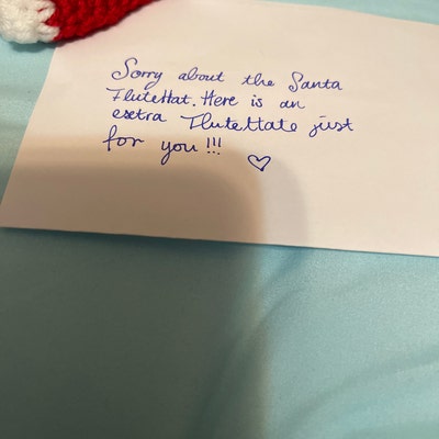 Flutehats, Little Crochet Hat for the Flute, Santa Hat - Etsy