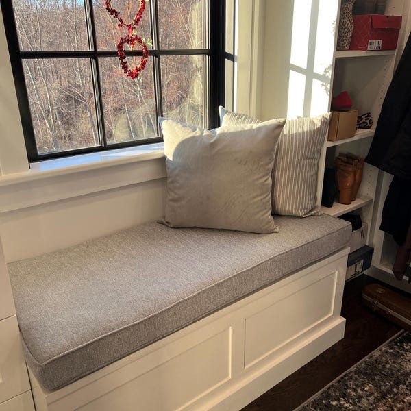 Kallax Bench Cushion Custom Cushions Bench Cushions Window Seat ...