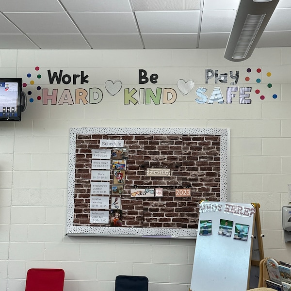 Classroom Expectations | Classroom Rules | "work Hard, Be Kind, Play ...