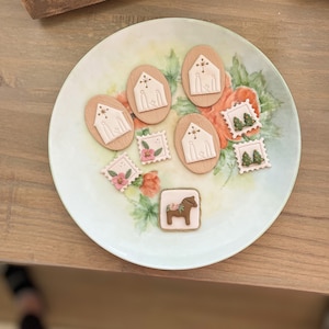 Holiday Postage Stamp Clay Cutters Frame Polymer Clay Cutters Christmas ...