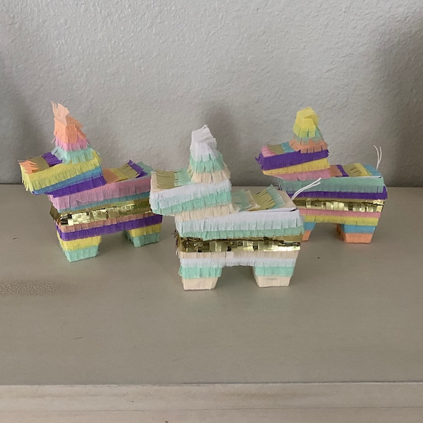 Mini Pinata Party Favors | Fiesta Baby Shower | Bridal Shower | Custom ...
