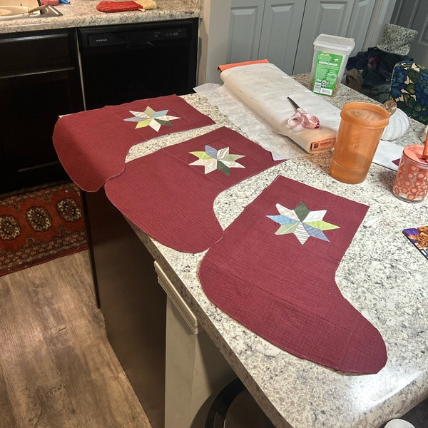 Tangled Star Quilt Block Pattern Digital Download Modern Patchwork ...