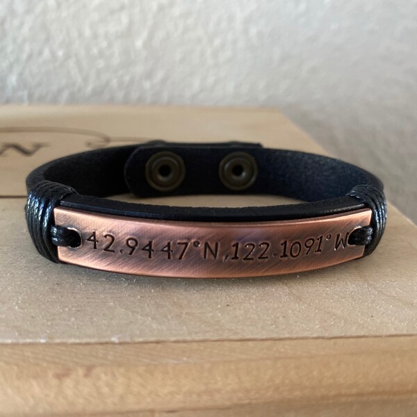 Personalized Mens Bracelet, Mens Bracelet Bead, Custom Bracelet ...