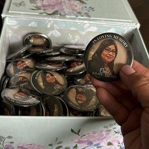 Custom Photo Graduation Button Pins or Magnets Keepsake 2023 Graduation ...