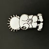 Arab Snowman Christmas Sticker Palestine Keffiyeh Snowman Laptop ...