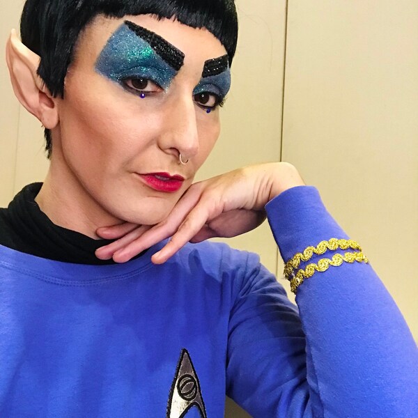 Any Skintone, Alien/space Elf Ears: Handmade, Latex Ear Tips. Great for ...