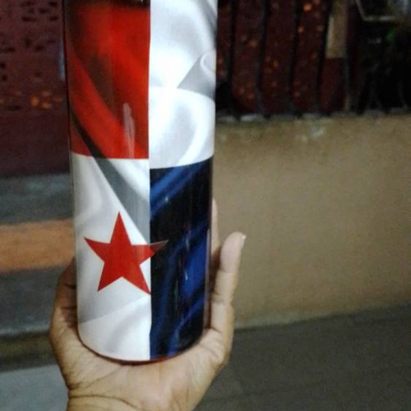 Puerto Rico Flag- Design for 20oz Skinny Tumbler Sublimation on ...