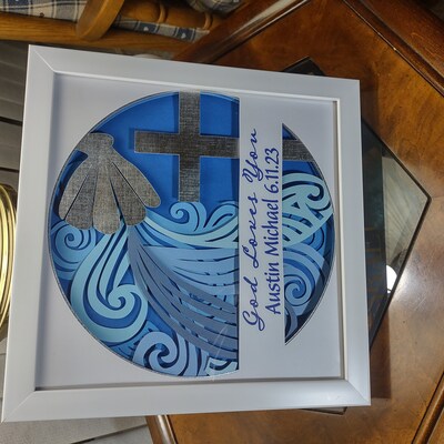 Christian Shadow Box Svg, Christian Multi Layer Svg, Confirmation Svg ...